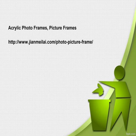 Acrylic photo frames, picture frames | PPT
