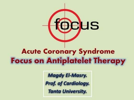 Antiplatelet drug comparison chart | PDF