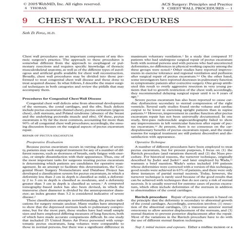 Chest Wall Deformity | PPTX