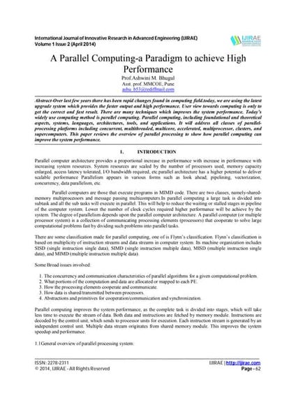 Parallel Computingppt 3978