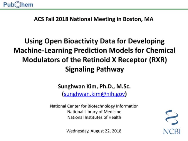 Using Open Bioactivity Data For Developing Machine Learning Prediction
