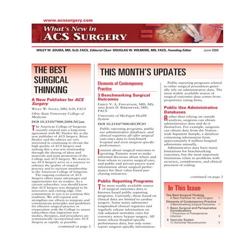 Acs9904 | PDF | Surgery | Medical Health