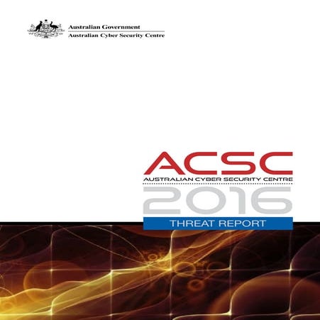 Acsc threat report_2016 | PDF