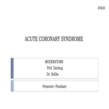ACS FINAL ppt (1)-1.pptx for beginner students | PPTX | Heart and ...
