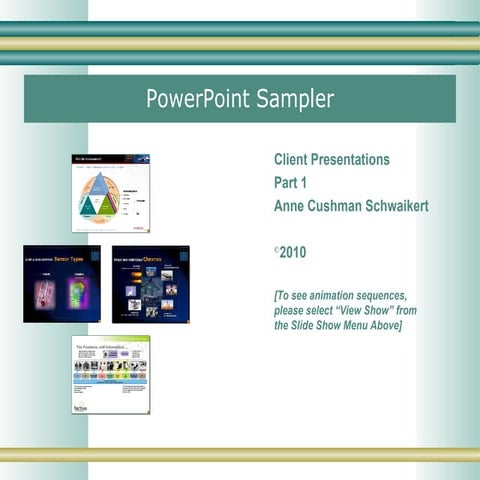 Acs F Spptsamples Clients1rev 2010 | PPT