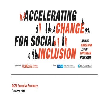 Accelerating Change for Social Inclusion | PDF