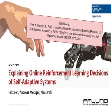 Explaining Online Reinforcement Learning Decisions of Self-Adaptive ...