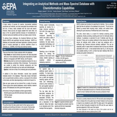 AMOS: the EPA database of analytical methods and open mass spectral ...