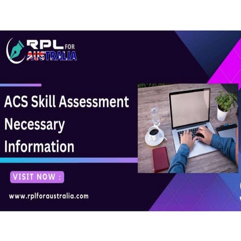 ACS Skill Assessment Necessary Information | PPTX