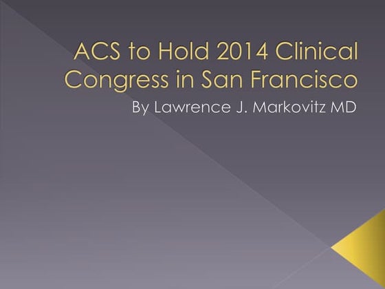 Scheduled 2014 Examinations of the American Board of Thoracic Surgery ...