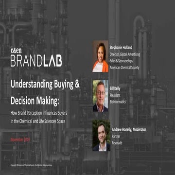 C&EN BrandLab - Branding Perception in the Chemical Sciences | PPTX