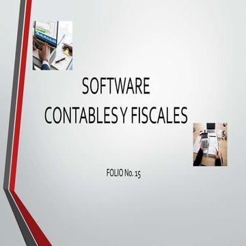 Software contables y fiscales | PPTX