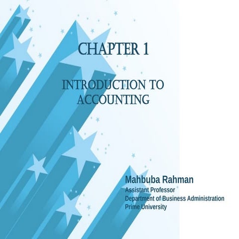 ACT-2211 (Chapter 1).pptx.Introduction to Accounting | PPTX