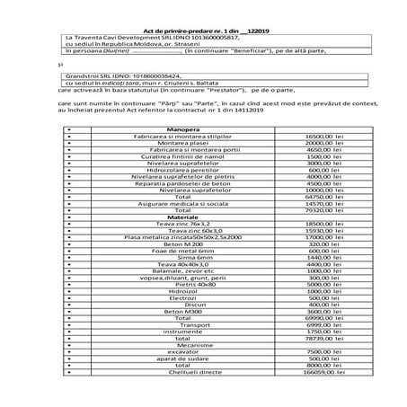 Act de-primire-predare-model ion | DOCX