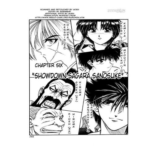 Rurouni Kenshin: Act 006 - The Showdown with Sagara Sanosuke | PDF