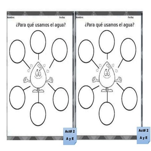 actividad para que usamos el agua | DOCX