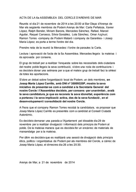Acta enllaç d'organització | DOCX