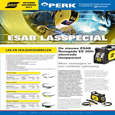 Actiekrant esab perk 2017 | PDF
