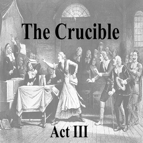 The Crucible Act III | PPT