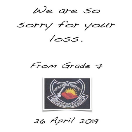 Grade 7 Students Act with Empathy to Flood Disaster | PDF