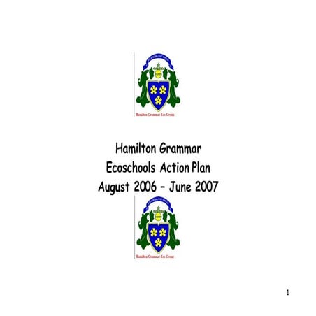 hamilton grammar 06-07 action plan | DOC