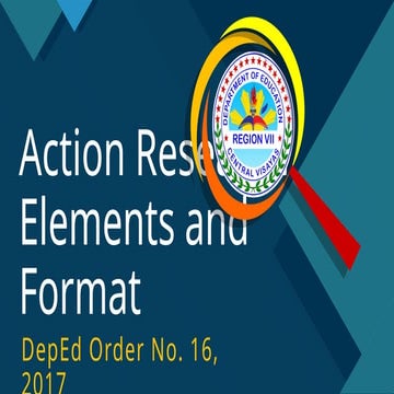 Writing Action Research (Context and Rationale) | PPTX