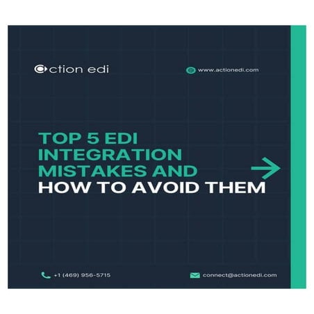EDI integration to run smoothly ! Action | PDF