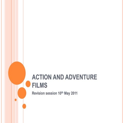Action and adventure films revise | PPTX