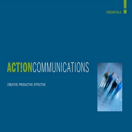 Action communications credentials | PDF