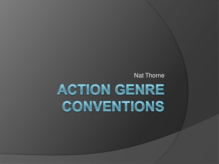 Action Genre Conventions