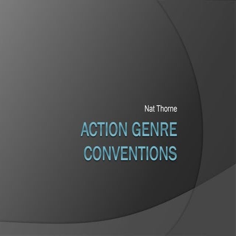 Action Genre Conventions | PPTX