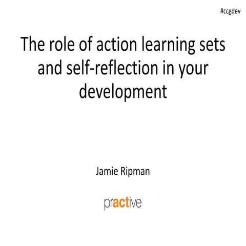 Action learning sets | PPT