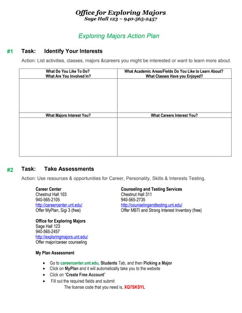 Career Planning for Math Majors | PPT