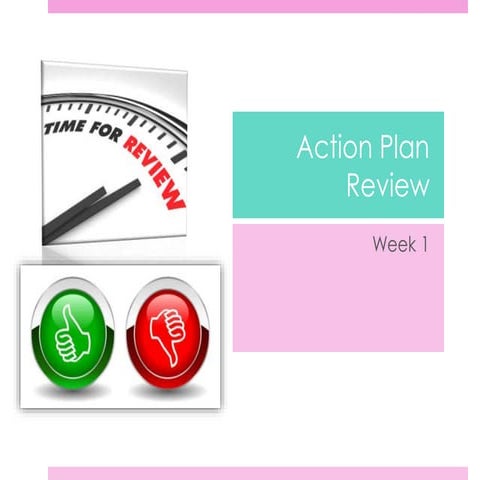 Action Plan Week 3 | PPTX