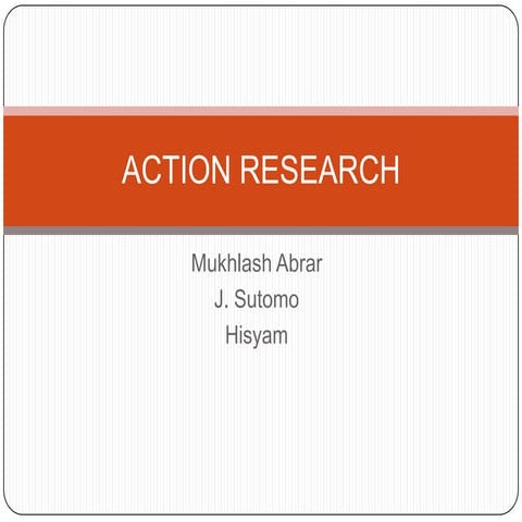 Action research | PPTX