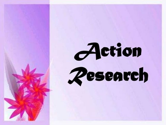 Action Research in Filipino | PPT