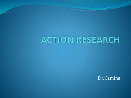 Action research | PPT