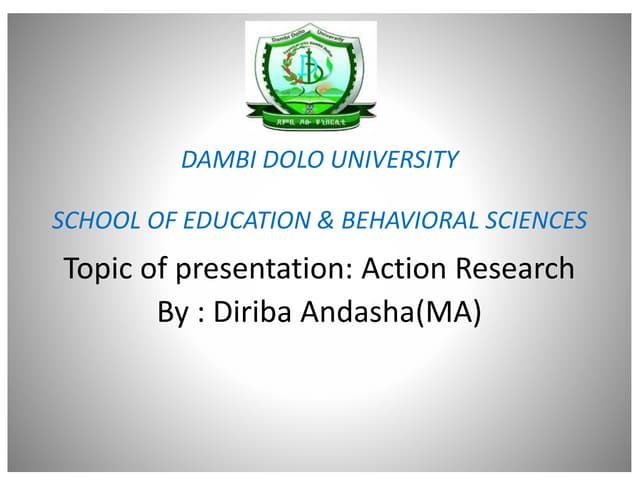 Action research | PPTX