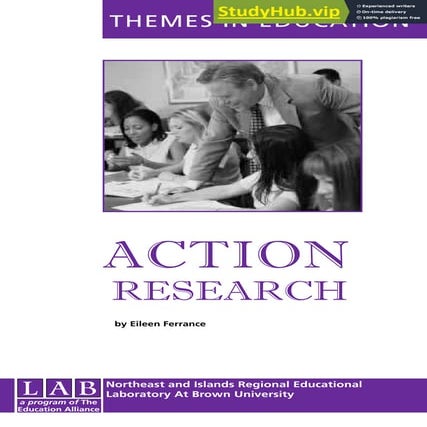 Action Research In Education | PDF
