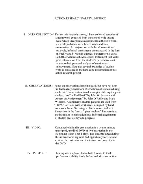 Action research | DOC | Education