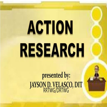ACTION RESEARCH WRITING PARTS.pptx | Educational Assessment | Education