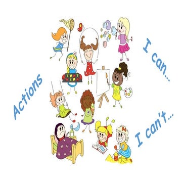 actions-i-cani-cant-clt-communicative-language-teaching-resources ...