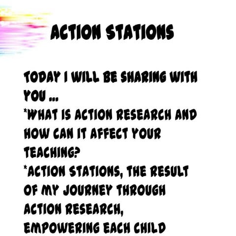 Action stations | PPTX