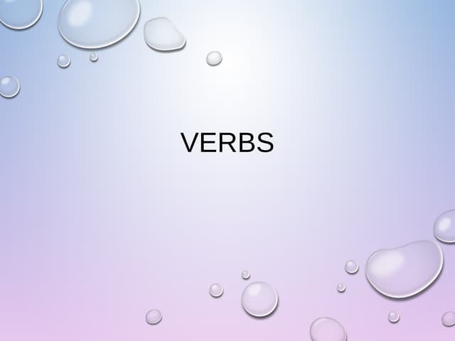Intransitive and Transitive Verbs | PPT