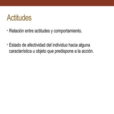 Desarrollo de actitudes en la vida de las personas | PPTX