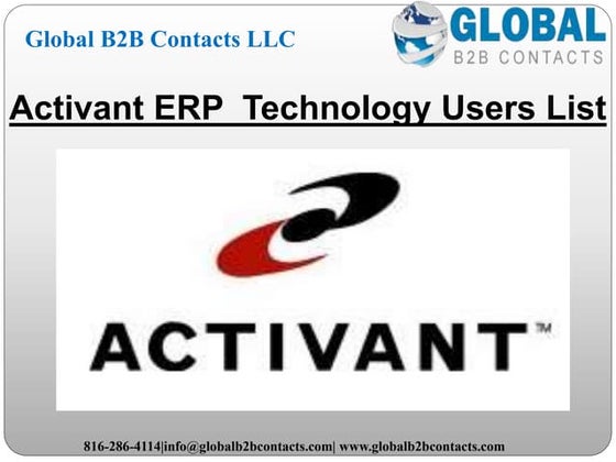 Absolute erp technology users list | PPT