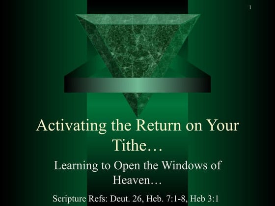 Our labor in the lord is not in vain | PPT