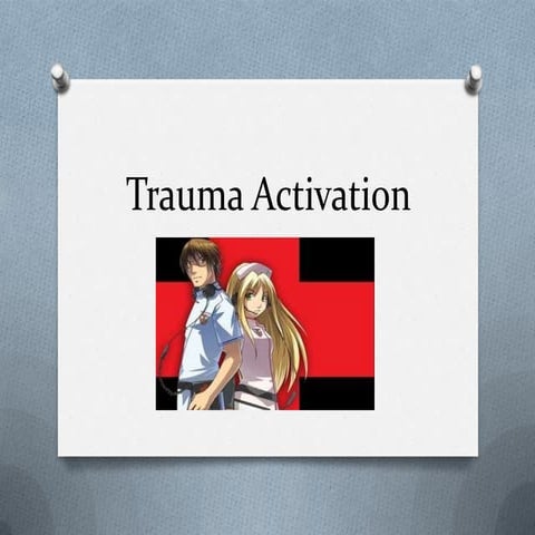 Trauma Activation | PPT