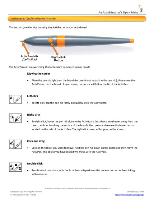 ActivBoard: How to Calibrate a Promethean ActivBoard | PDF