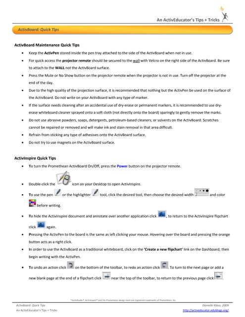 ActivBoard: How to Calibrate a Promethean ActivBoard | PDF